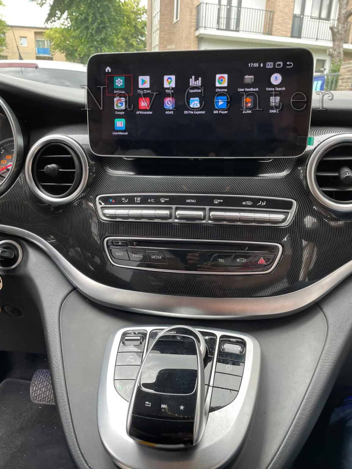 Mercedes Benz V klasse W447 2014-2021 CarPlay Android 11 navigatie en multimediasysteem 4+64GB ...