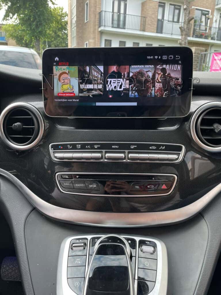 Mercedes Benz V klasse W447 2014-2021 CarPlay Android 11 navigatie en ...