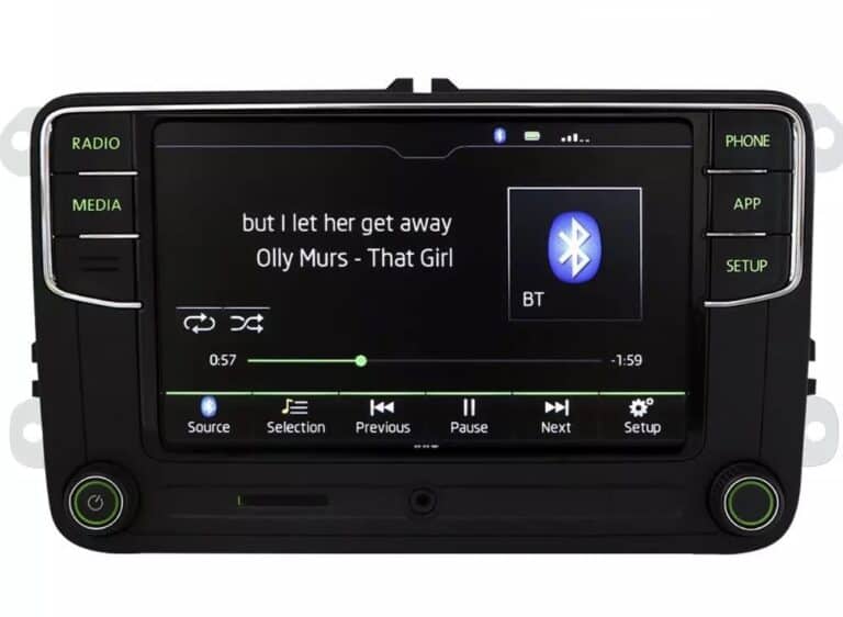 Skoda RCD330 Carplay + Android Auto autoradio Bluetooth USB AUX SD ...