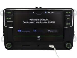 Skoda RCD330 Carplay + Android Auto autoradio Bluetooth USB AUX SD ...