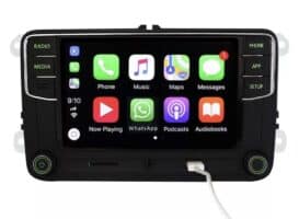 Skoda RCD330 Carplay + Android Auto autoradio Bluetooth USB AUX SD ...